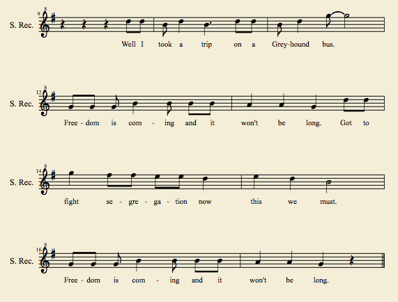 Black History Month: Calypso Freedom - A Song About the Freedom Riders ...