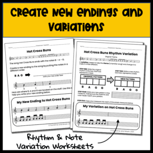 Song Writing Worksheets - Sunshine and Music