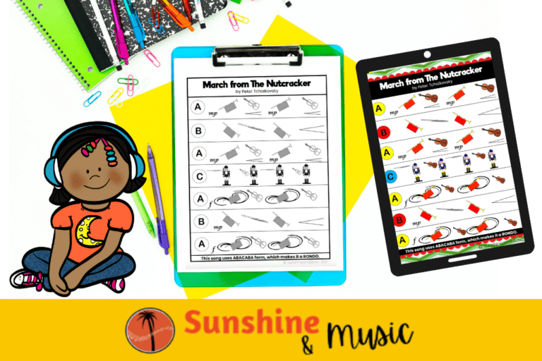 How To Use a Nutcracker March Listening Map for an Amazing Nutcracker ...