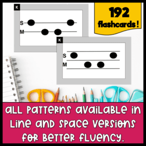 Solfege Practice Flashcards - Sunshine and Music
