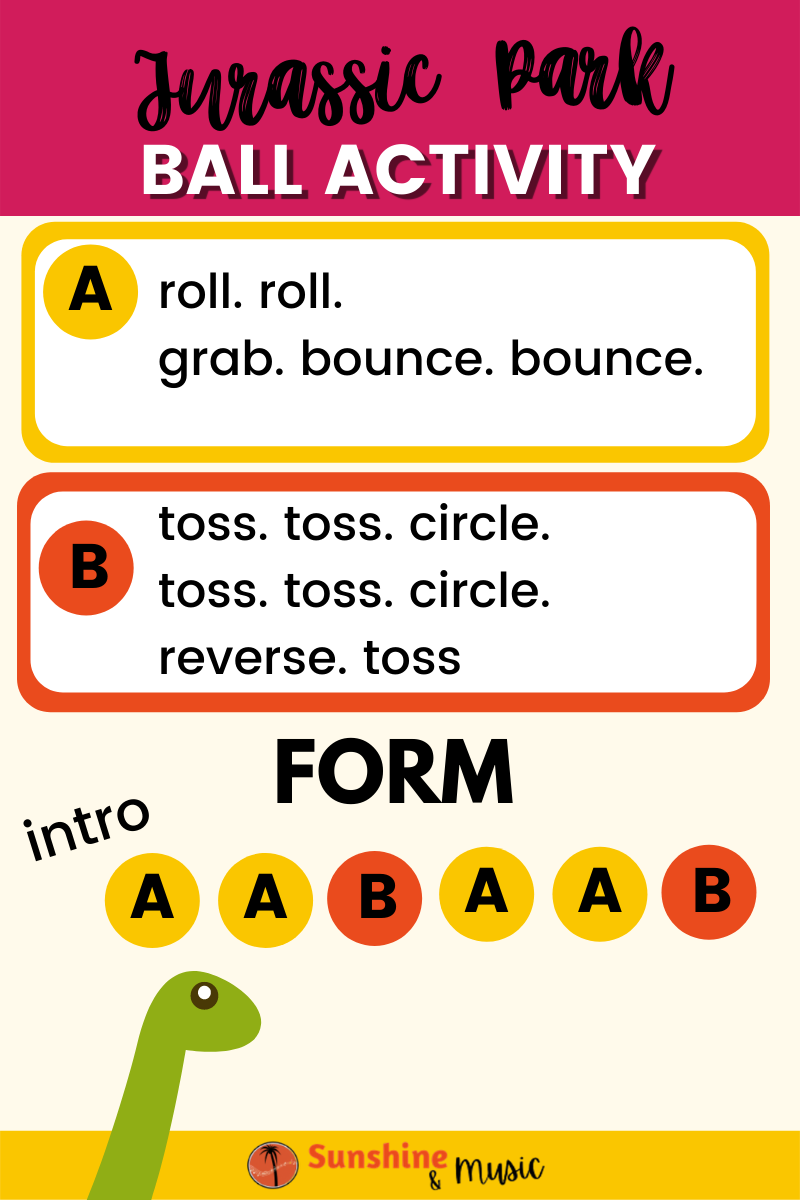 Try This Simple and Fun Ball Activity to the Jurassic Park Music Theme ...