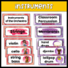 Vocabulary for Music - Sunshine and Music