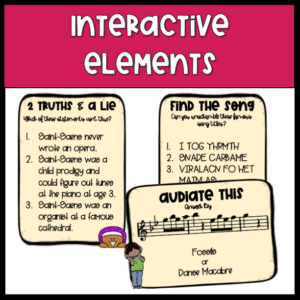 Composer of the Month Bulletin Board - Sunshine and Music