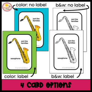 Orchestra Instrument Families - Sunshine and Music