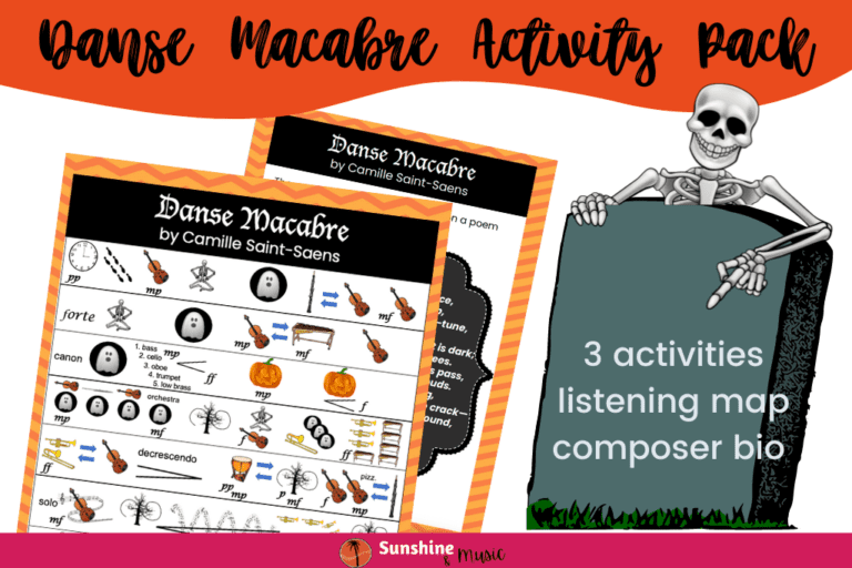Dance Macabre: 5 Fun Music Activities to Teach Danse Macabre - Sunshine ...