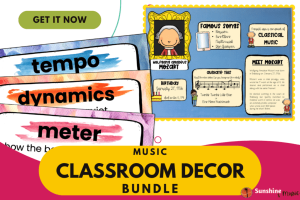 Music Classroom Decor: What You Need For a Great Classroom Environment ...