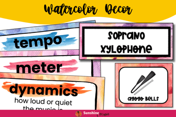 Music Classroom Decor: What You Need For a Great Classroom Environment ...