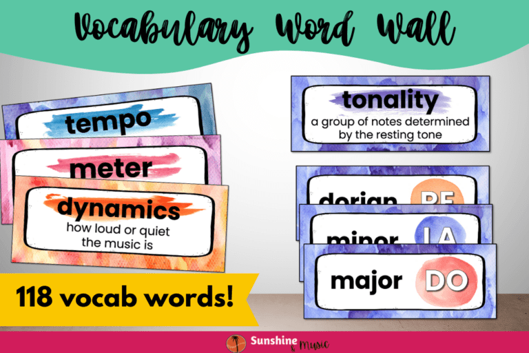 Music Classroom Decor: What You Need For a Great Classroom Environment ...