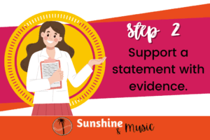 Close Reading How To for Music Class - Sunshine and Music