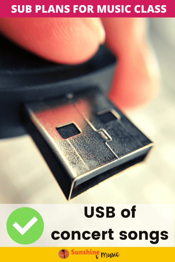 Elementary Music Sub Plans: 5 Fabulous No Prep Sub Plans for Elementary ...