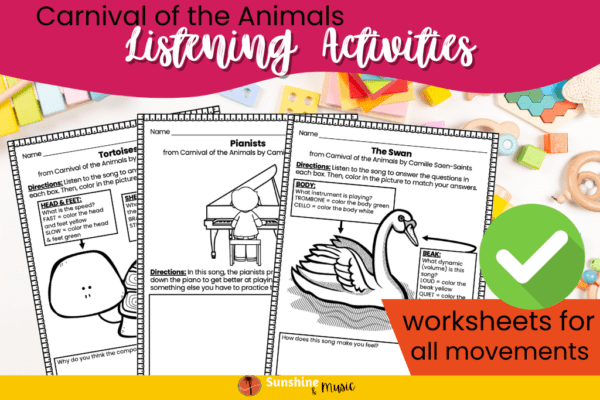 Carnival of the Animals Activities: 10 Fun Ideas for Your Next Music ...