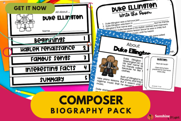 Teach the Music of the Harlem Renaissance with Music by Duke Ellington ...