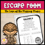 Escape Room for Music Class - Sunshine and Music