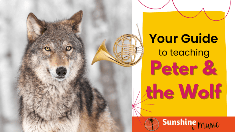 5 Fun Ideas for Your Peter and the Wolf Elementary Music Lesson ...