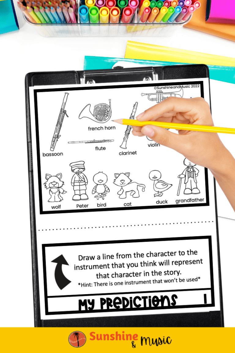 5 Fun Ideas to for Your Peter and the Wolf Elementary Music Lesson ...