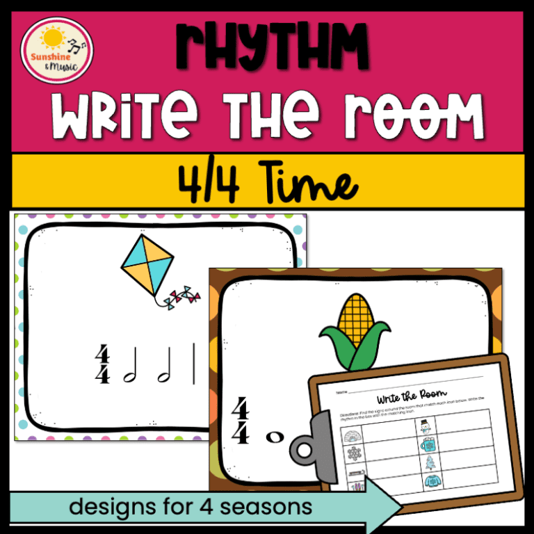 4/4 Time Signature Write the Room - Sunshine and Music